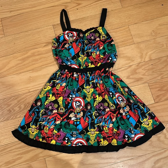 Marvel | Dresses | Nwot Marvel Superheros Dress | Poshmark